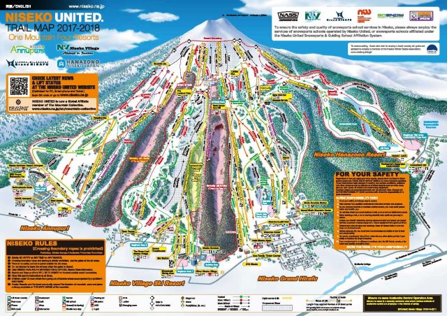 Introducing the 2017/18 Niseko United Trail Map | GoSnow Niseko